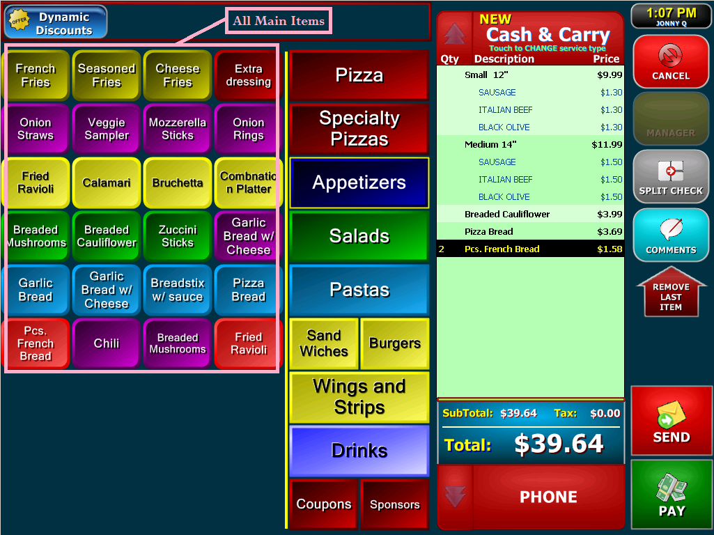 New Order & Dynamic Discounts