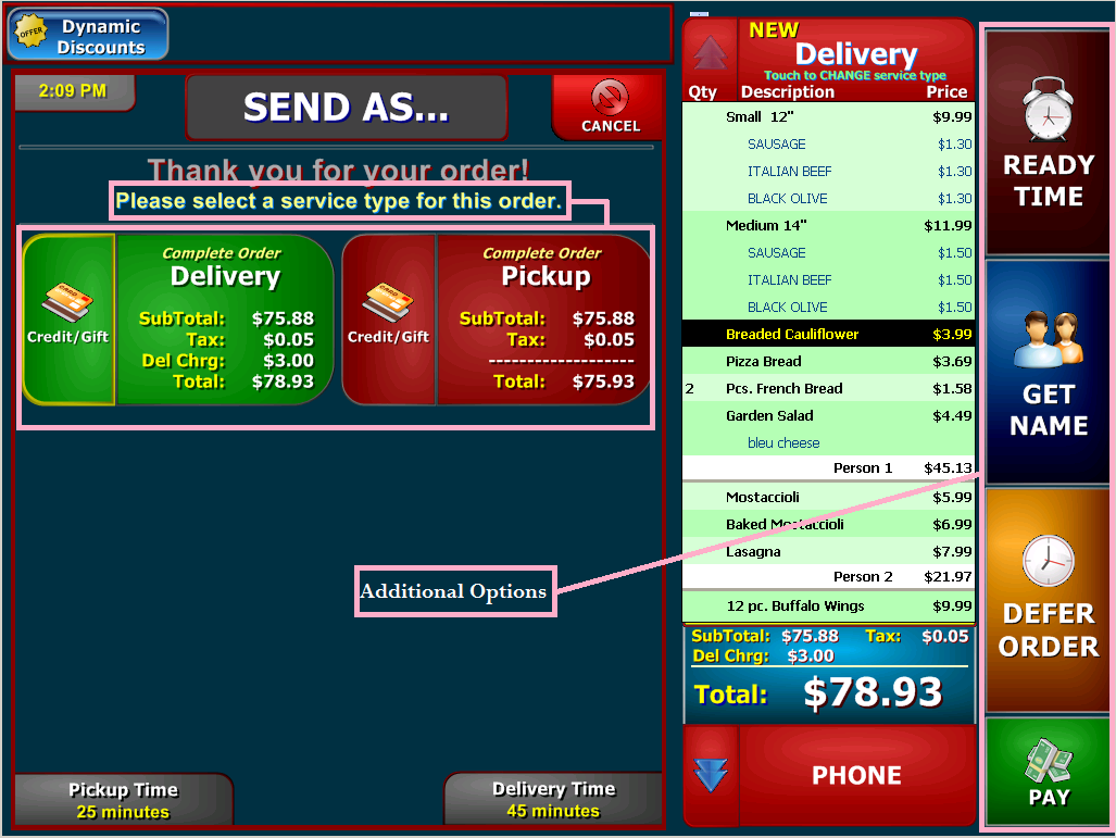 New Order & Dynamic Discounts